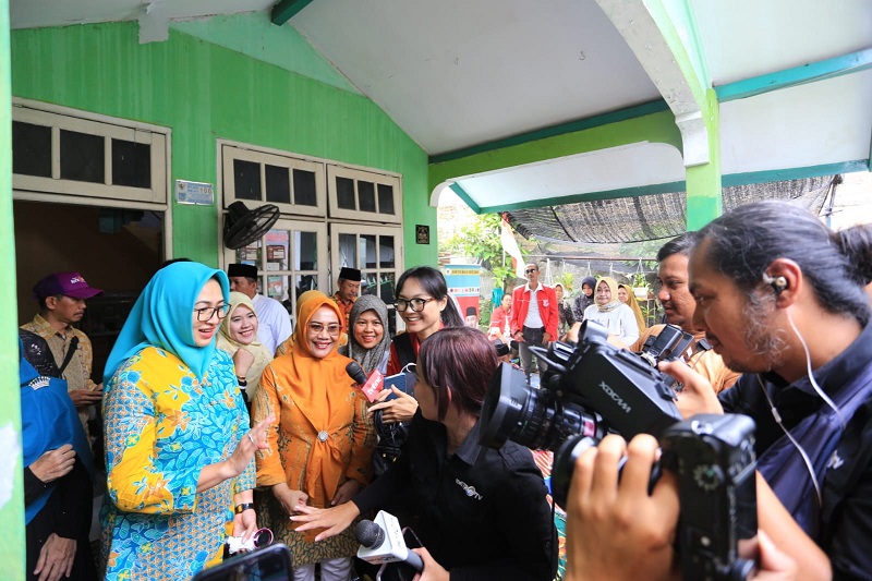 Hari Pertama Kampanye, Airin Bicara Jaminan Kesehatan Gratis